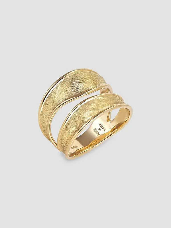 Marco Bicego Lunaria 18k Yellow Split-band Ring - Gold