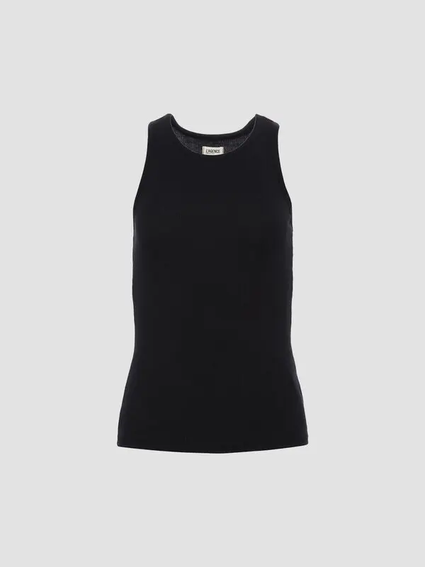 L'Agence Nia Racerback Tank - Black