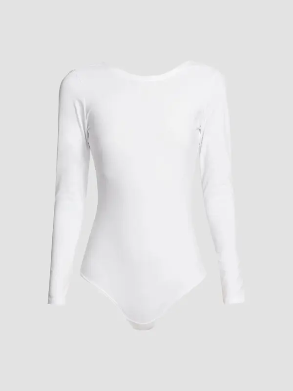 Spanx Long Sleeve Scoop Bodysuit