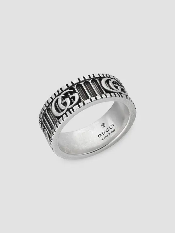 Gucci Gg Marmont Sterling Ring
