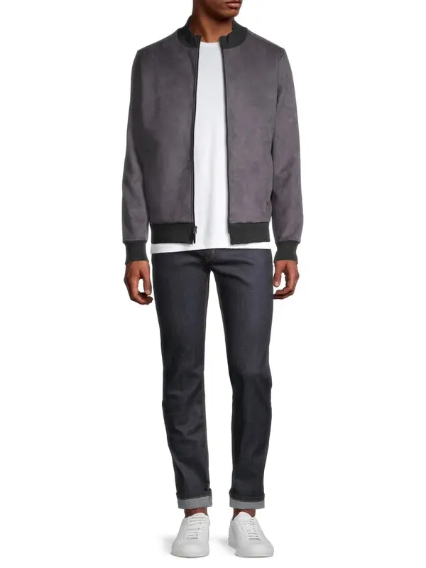 Robert Barakett Lachine Faux Suede Jacket