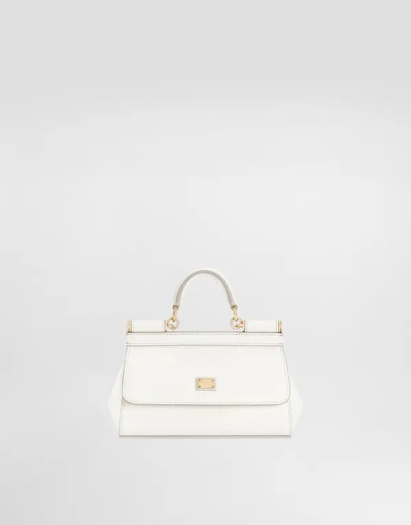 Dolce & Gabbana Mini Sicily Handbag - White