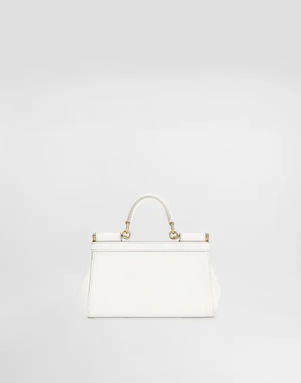 Dolce & Gabbana Mini Sicily Handbag - White