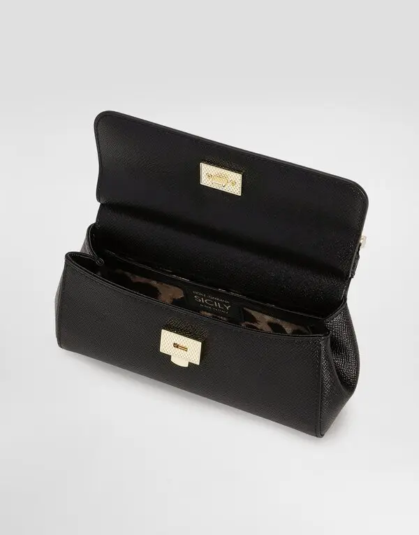 Dolce & Gabbana Mini Sicily Bag - Black