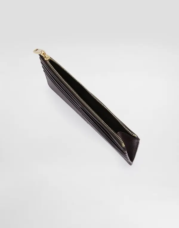 Dolce & Gabbana Large Card Holder With Tag - Purple