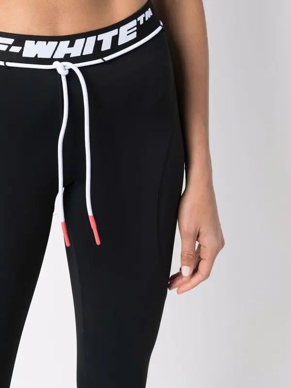 Off-White Logo-tape Performance Leggings