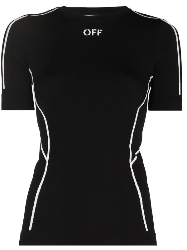 Off-White Off-stamp Performance T-shirt - Black
