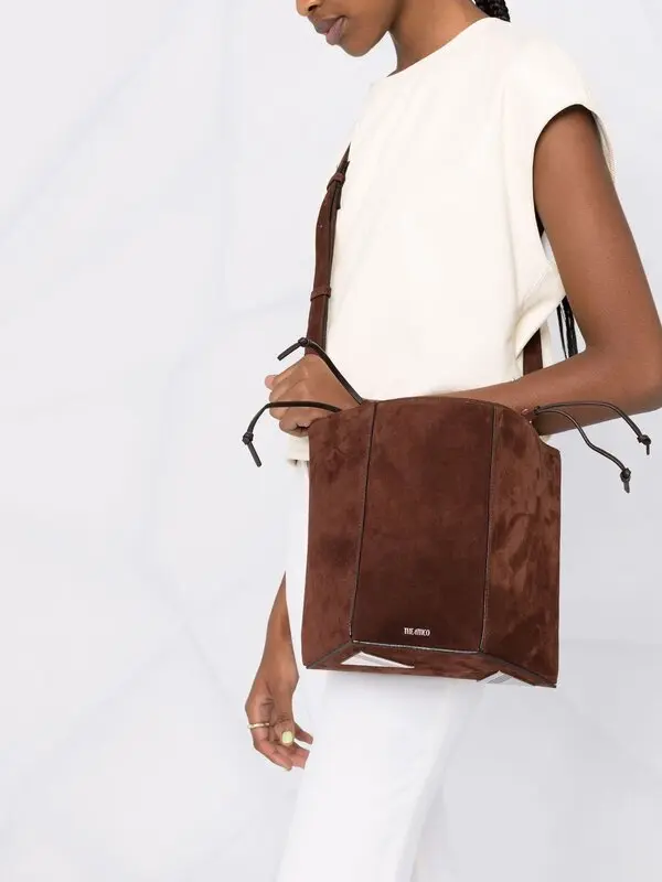 Attico Suede Bucket Bag