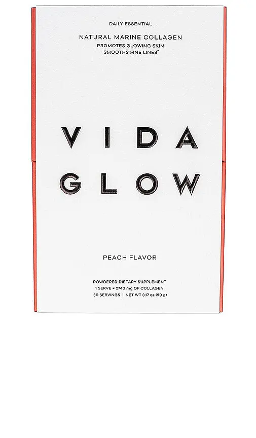 VIDA GLOW Natural Marine Collagen Sachets Peach - N,a