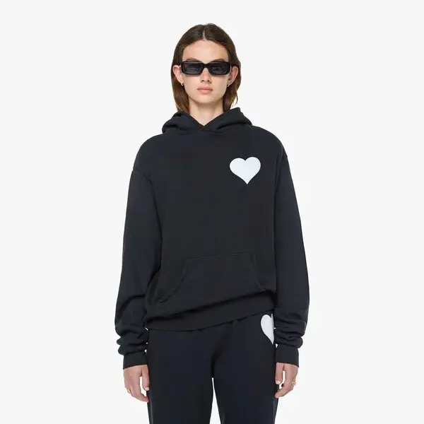 Sprwmn Heart Hoodie - Black