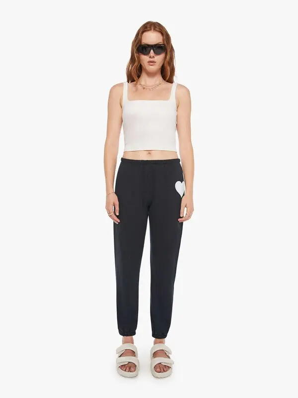 Sprwmn Heart Sweatpants - Black