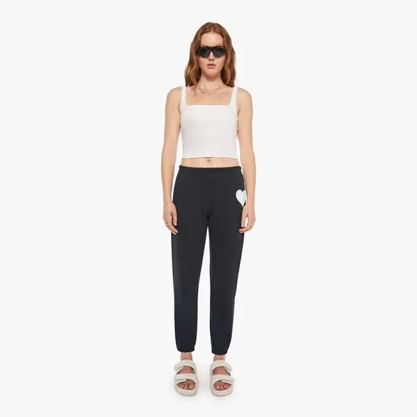 Sprwmn Heart Sweatpants - Black