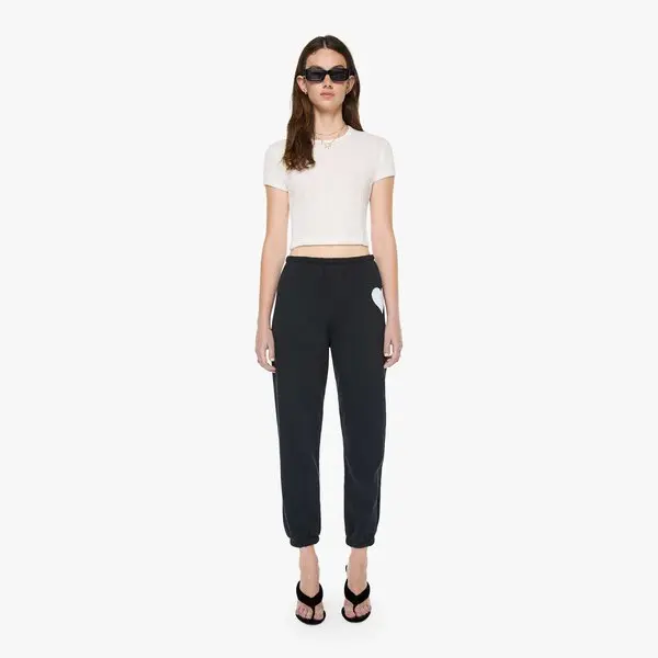 Sprwmn Heart Sweatpants - Black