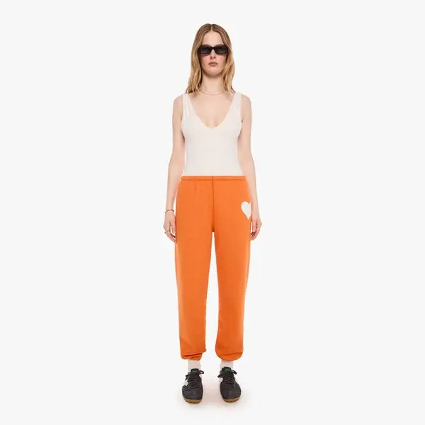 Sprwmn Heart Sweatpants - Orange
