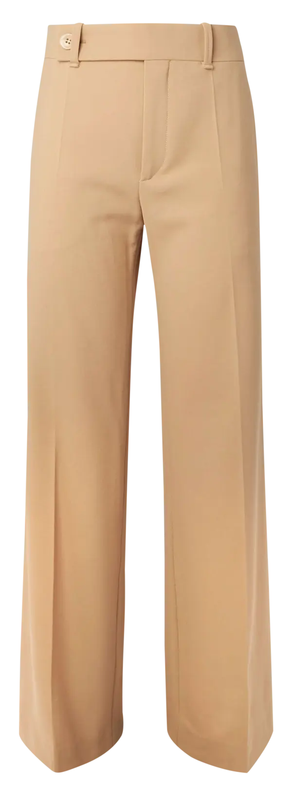 Chloé Wool-blend Wide-leg Pants - Beige
