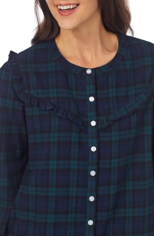 LANZ OF SALZBURG Nightgown - Blue/grn