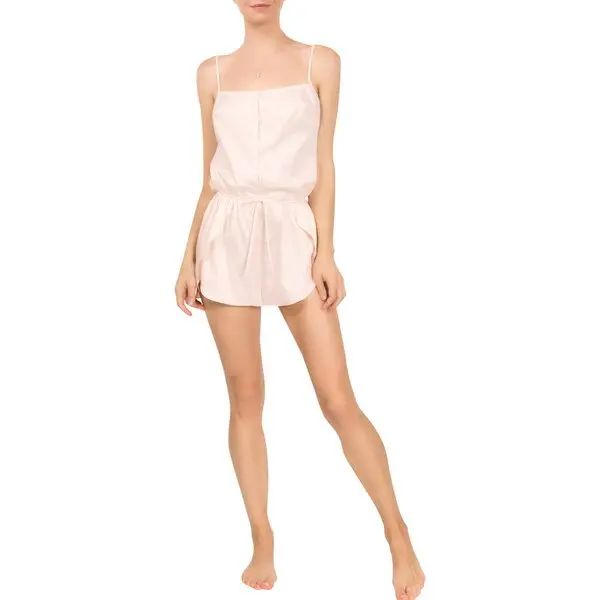 EVERYDAY RITUAL Ava Night Romper - Champange