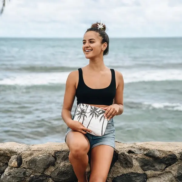 ALOHA COLLECTION Kalapana Samudra Pouch - Printed