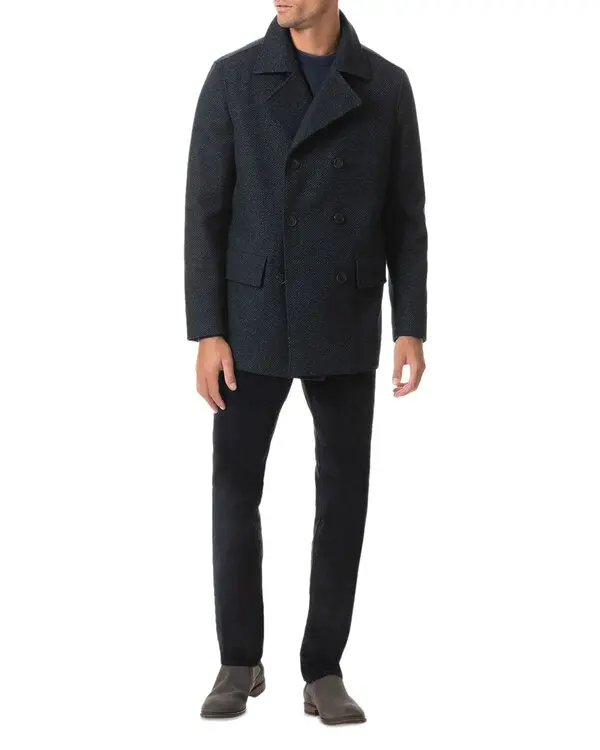 Rodd & Gunn Horsham Downs Melange Twill Pea Coat