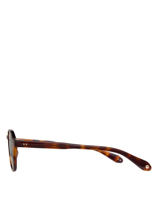 Garrett Leight Temescal Square Sunglasses, 48mm - Wglent/sfp