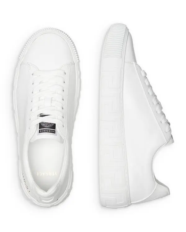 Versace Greca Low-top Sneakers - White