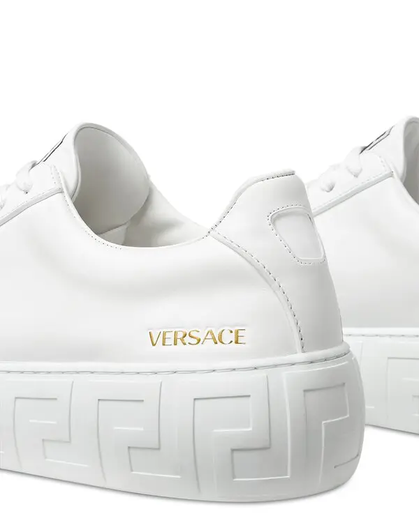 Versace Greca Low-top Sneakers - White