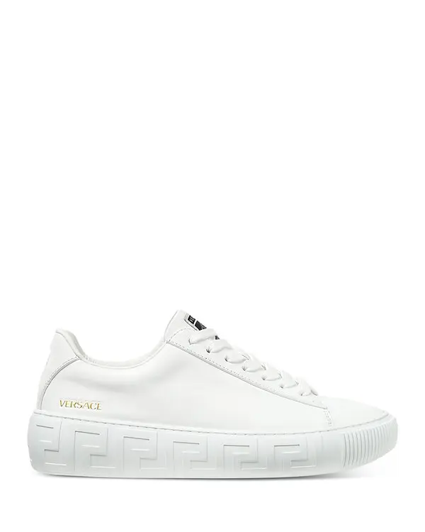 Versace Greca Low-top Sneakers - White