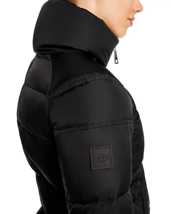 Sam. Freestyle Down Jacket - Matte Black
