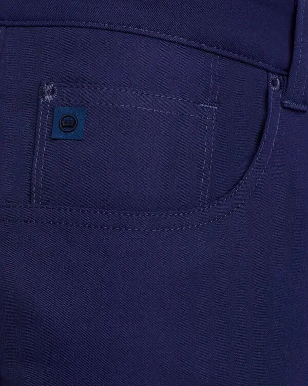 Peter Millar Crown Sport Performance Five-pocket Pants - Navy