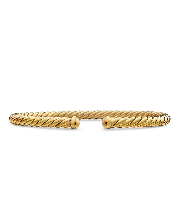 David Yurman Cable Spira Bracelet - Gold