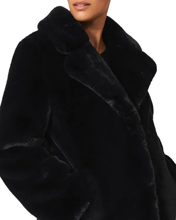 HOBBS LONDON Briony Faux Fur Coat