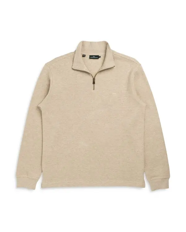 Rodd & Gunn Alton Ave Quarter Zip Sweater - Camel