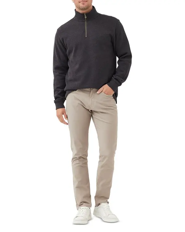 Rodd & Gunn Alton Ave Quarter Zip Sweater - Mud