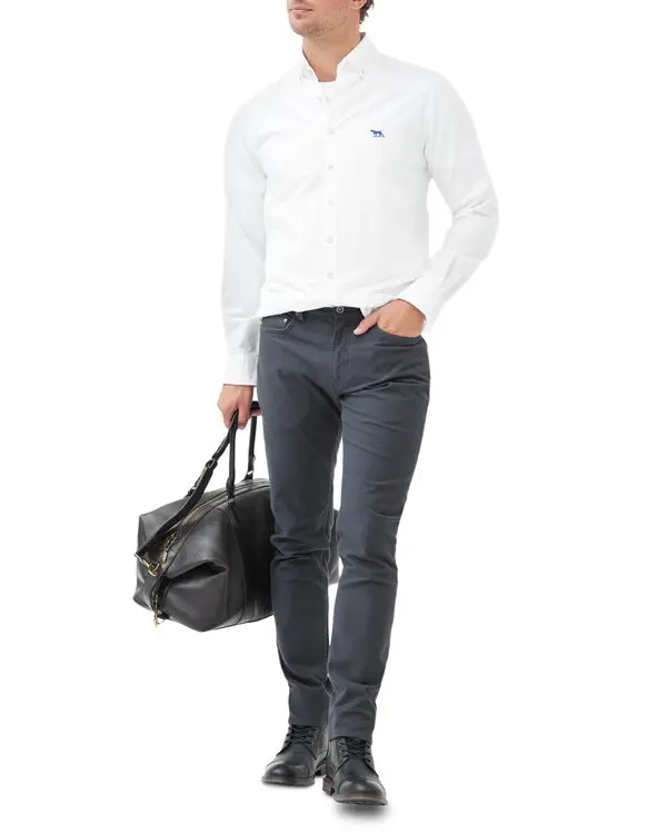 Rodd & Gunn Gunn Oxford Sports Fit Shirt - Blanc