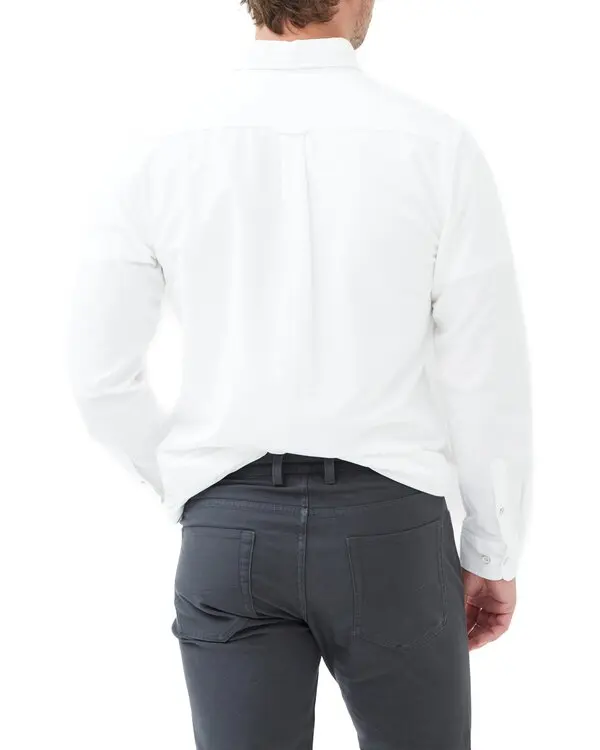 Rodd & Gunn Gunn Oxford Sports Fit Shirt - Blanc