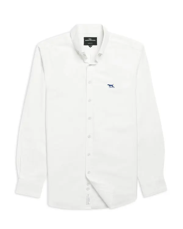 Rodd & Gunn Gunn Oxford Sports Fit Shirt - Blanc