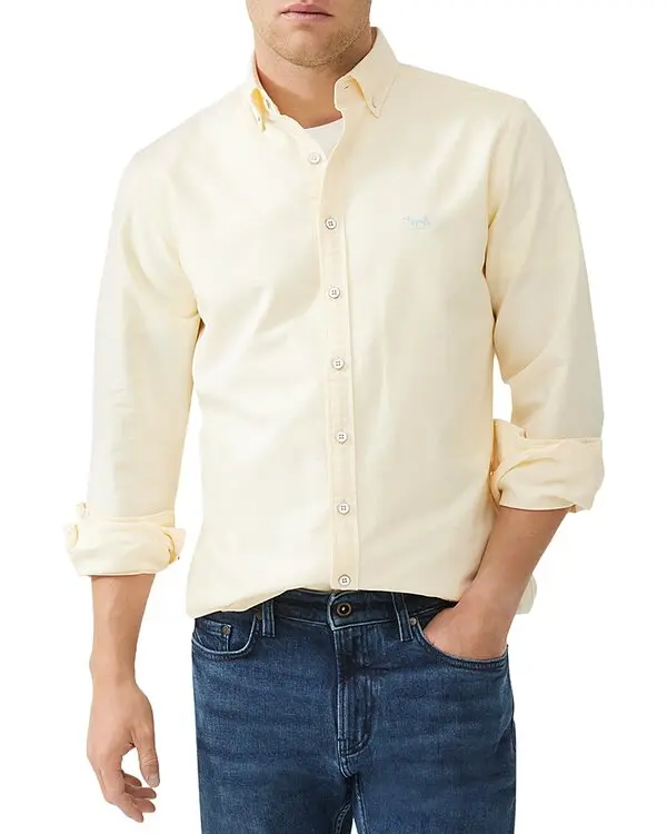 Rodd & Gunn Gunn Oxford Sports Fit Shirt - Lemon