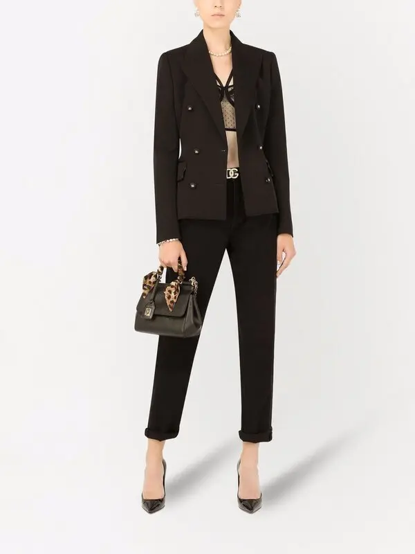 Dolce & Gabbana Double-breasted Wool Blazer