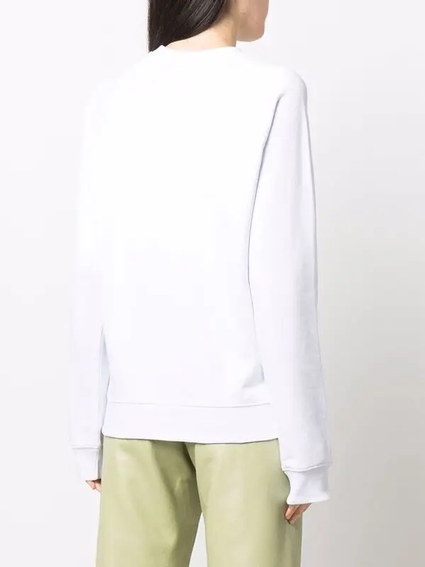 MSGM Logo-print Sweatshirt - White