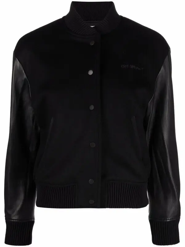 Off-White Diag Varsity Bomber Jacket
