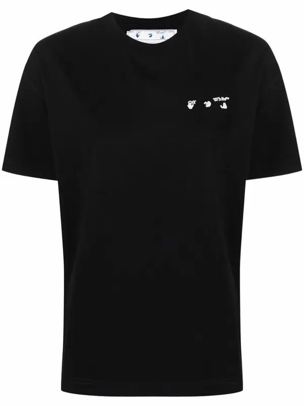 Off-White Logo-print T-shirt - Black