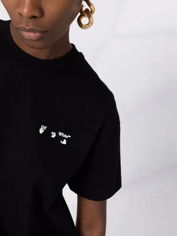 Off-White Logo-print T-shirt - Black
