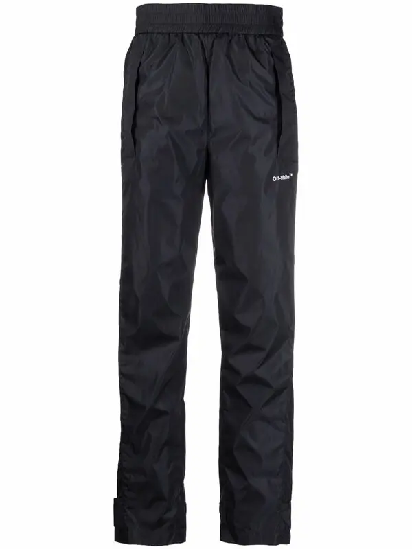 Off-White High-waisted Diag Track Pants