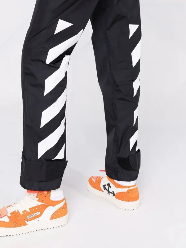 Off-White High-waisted Diag Track Pants