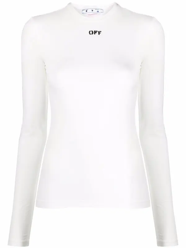 Off-White Off-stamp Second-skin Top - White