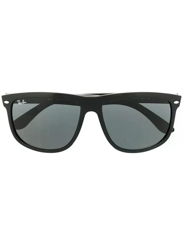 Ray-ban Boyfriend Square-frame Sunglasses - Black