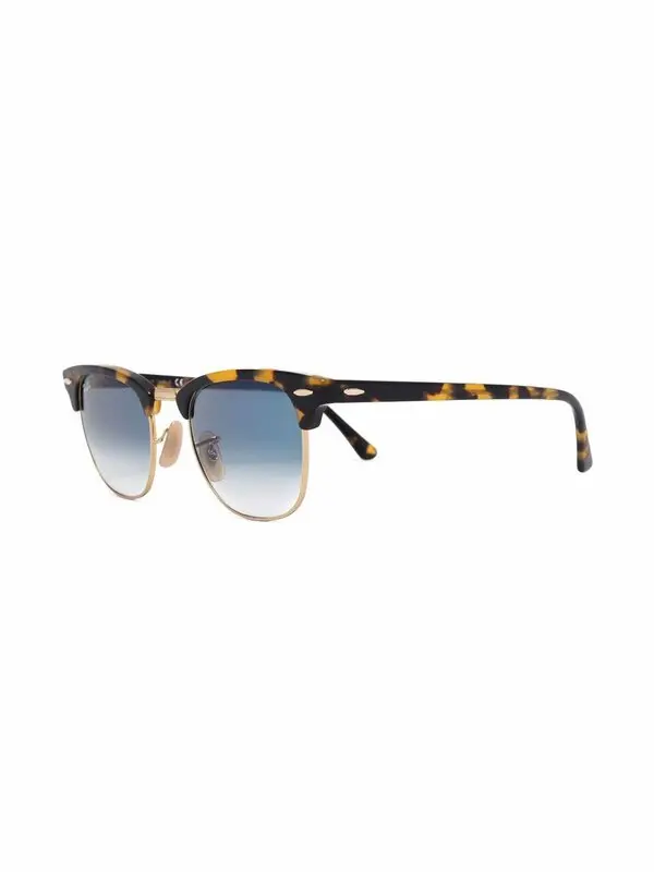 Ray-ban Clubmaster Tortoiseshell-frame Sunglasses - Brown