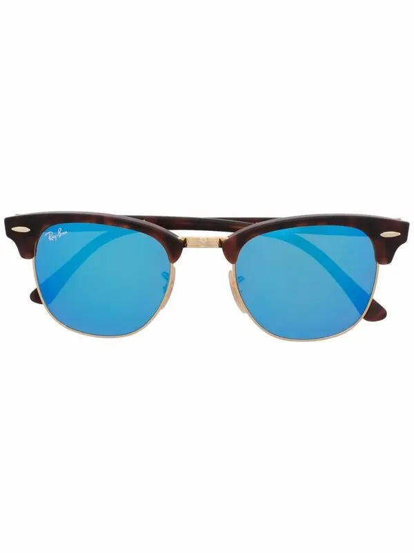 Ray-ban Tortoiseshell Square-frame Sunglasses - Brown