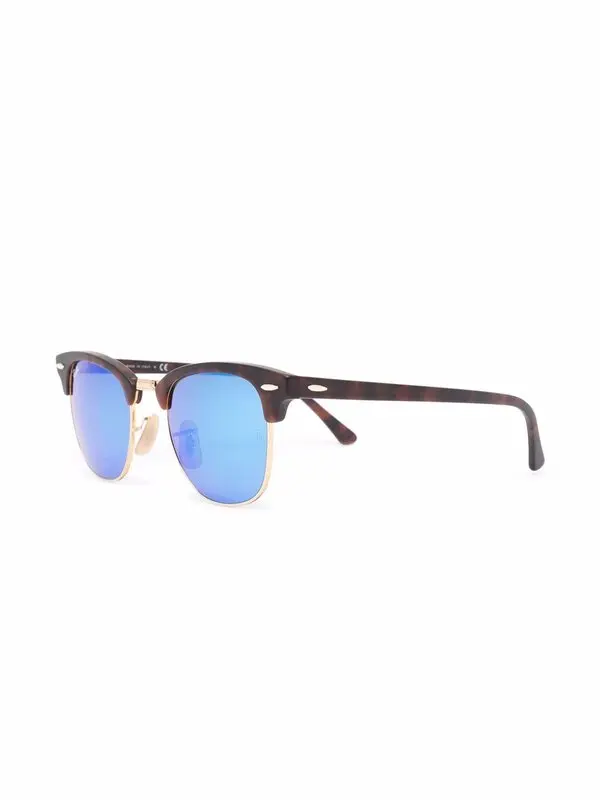 Ray-ban Tortoiseshell Square-frame Sunglasses - Brown