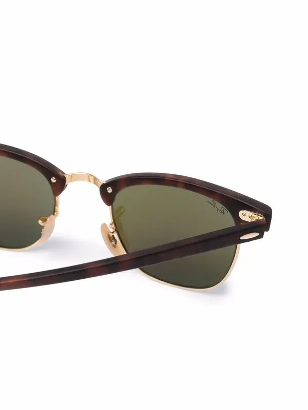 Ray-ban Tortoiseshell Square-frame Sunglasses - Brown
